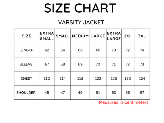 Black Playa's Only Varsity Jacket